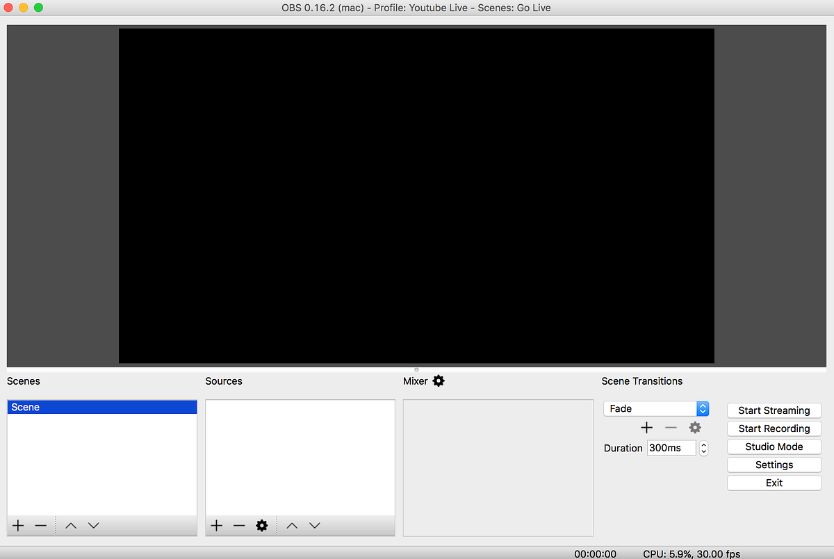 Getting Started with OBS — Profiles | by Drew Tyler | Go Live! | Medium