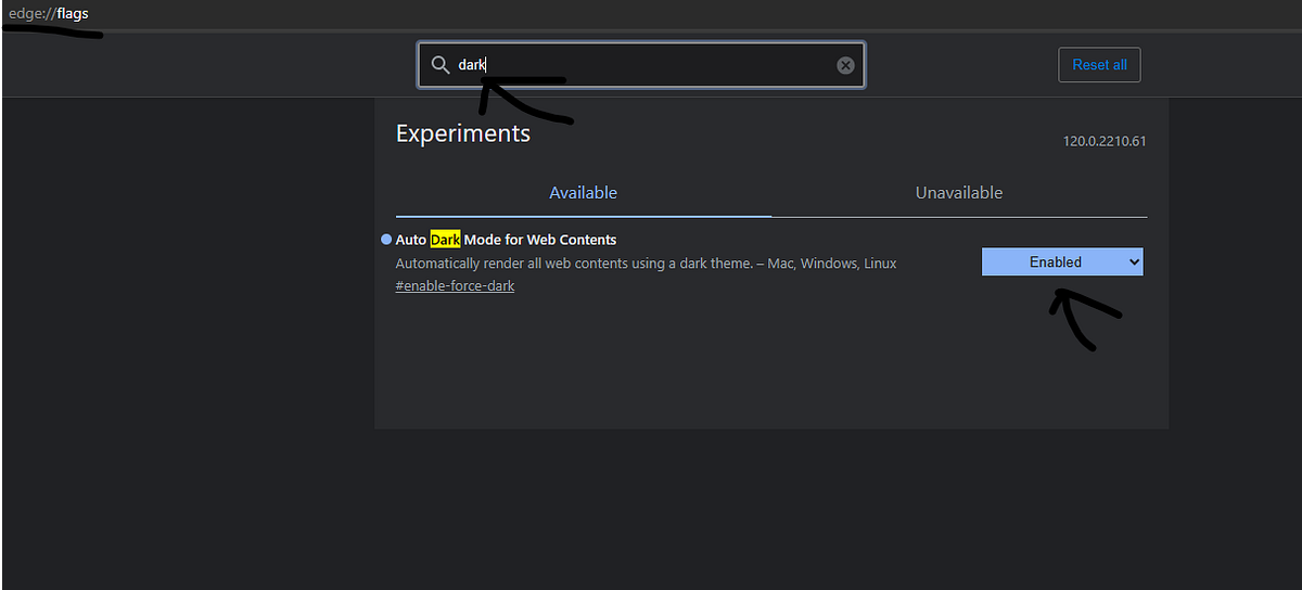 Unleash the Night: How to Force Dark Mode in Chrome and Edge with Flags ...