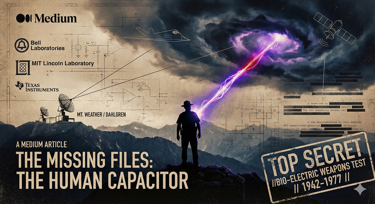 The Missing Files: The Human Capacitor | by Mitchell Dillman | Dec ...