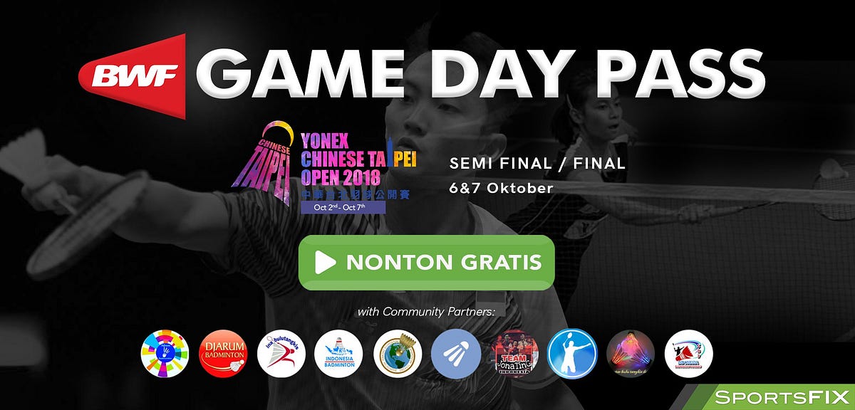 Digital Stadium: 10 New Community Partners for BWF Tournaments! | by ...