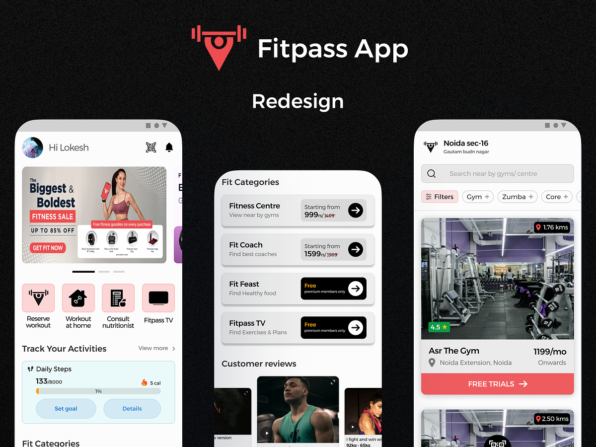 FITPASS: Redesigning the Fitpass app to improve user experience | by ...