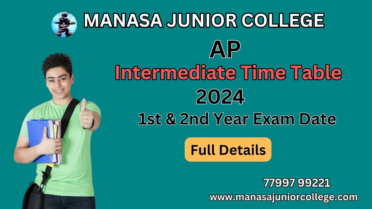 AP Intermediate Time Table 2024. Introduction | by manasadefenceacademy ...