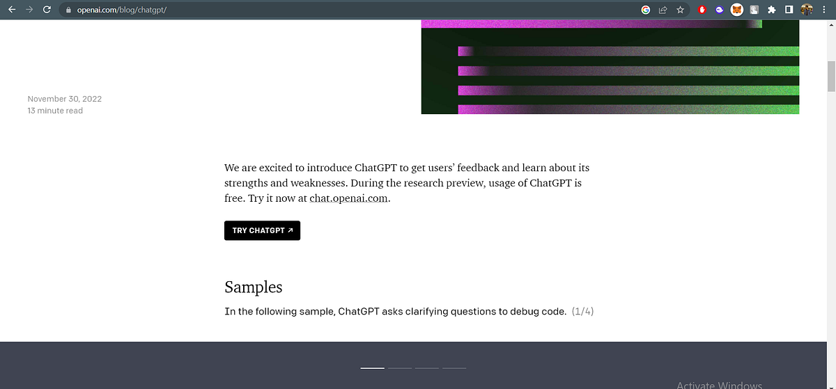 How to use Open AI ChatGPT. OpenAI ChatGPT is a chatbot developed… | by ...