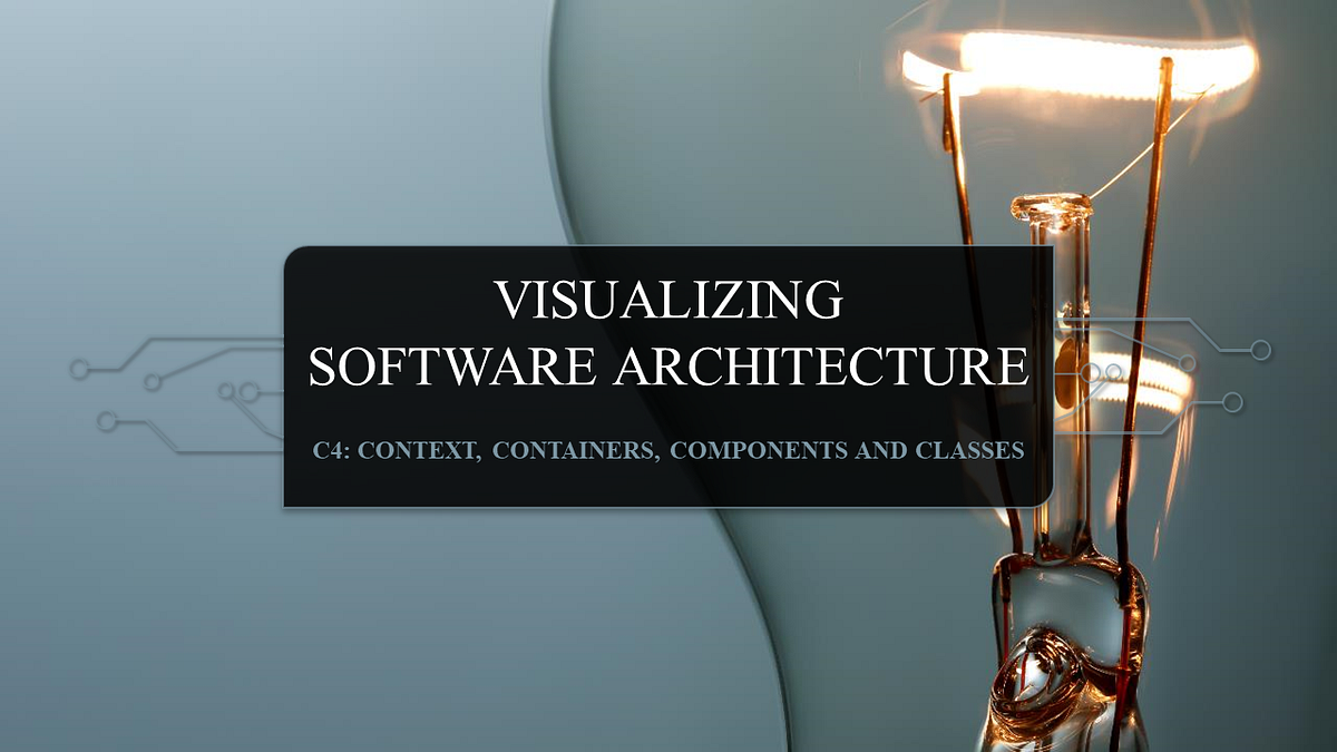 Visualizing Software Architecture — the C4 Model | by Devsena Mishra | Oct, 2023 | Medium