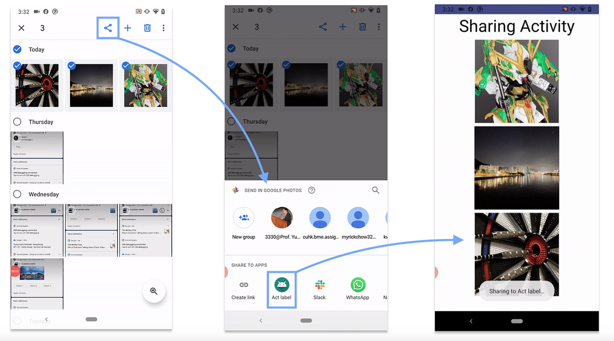 Android Receiving Data from another app in 2 steps | by Myrick Chow ...