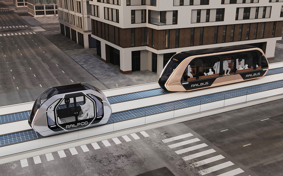 An Innovative Mass Transit System-RAILBUS & RAILPOD in Beijing & Bengaluru | by Nandini Dash ...