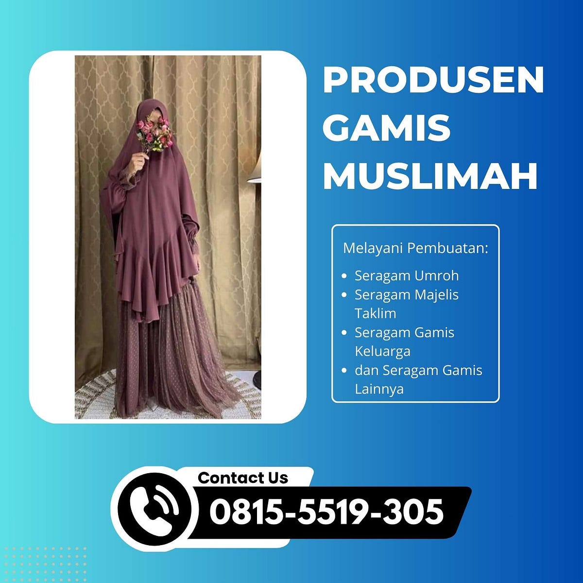 Produsen Gamis Seragam Guru Surabaya | by Produsen Baju Gamis Dewasa ...