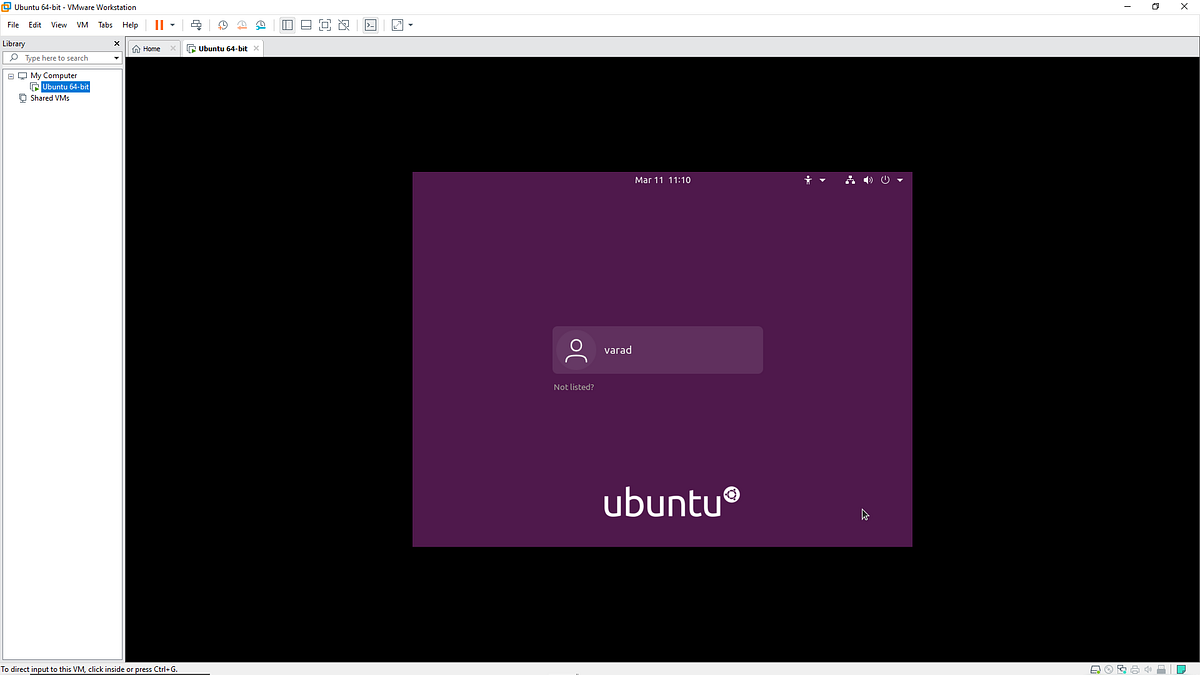 Creating a Virtual Machine for Ubuntu using VMWare | by Varad gurav | Medium