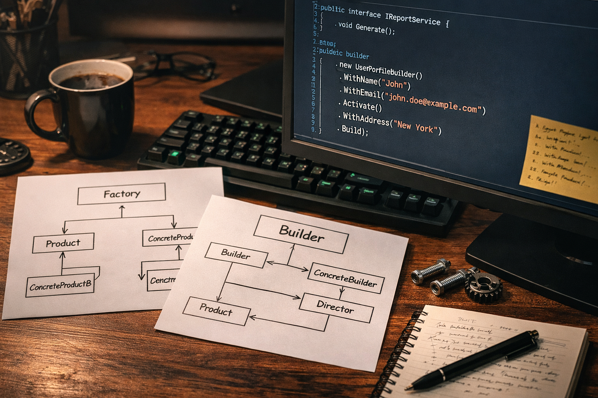 Factory vs Builder: Two Design Patterns That Saved My Sanity in ...