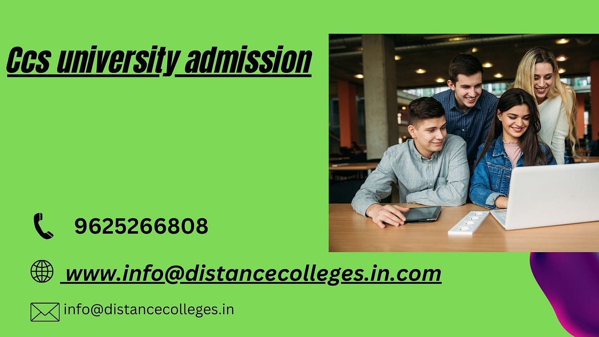 ccs university distance learning - AdvanceInformation - Medium
