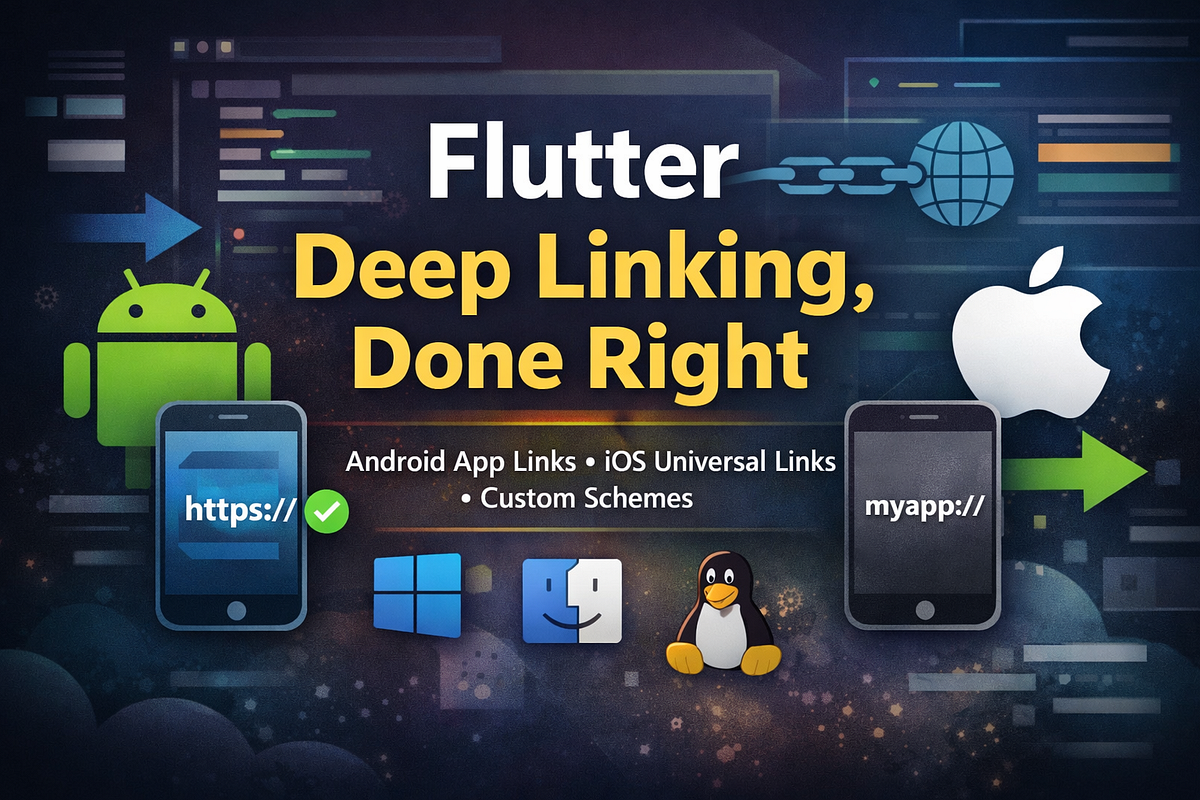 The Complete Guide to Deep Linking in Flutter | by Yash Patel | Easy ...