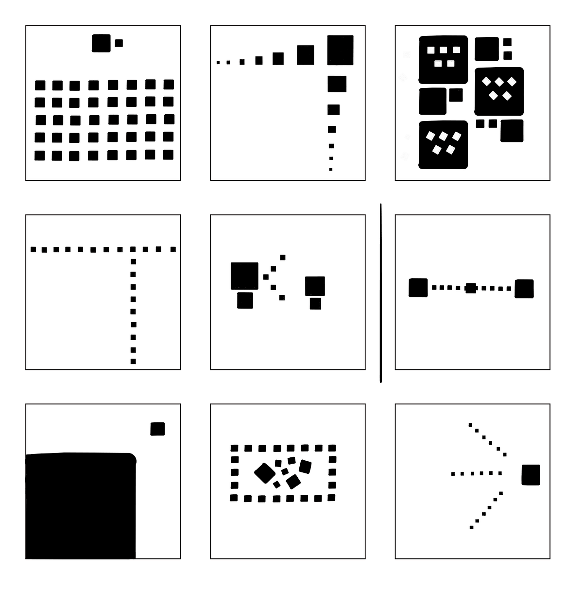 my design adventure. project two :: black squares? | by Kunal Joshi ...