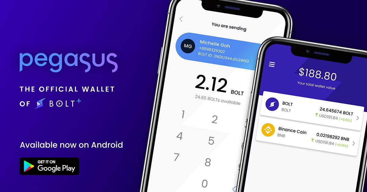 Pegasus wallet NOW LIVE!. #8 BOLT Vault: Source 29/08/2019 | by Thomas ...