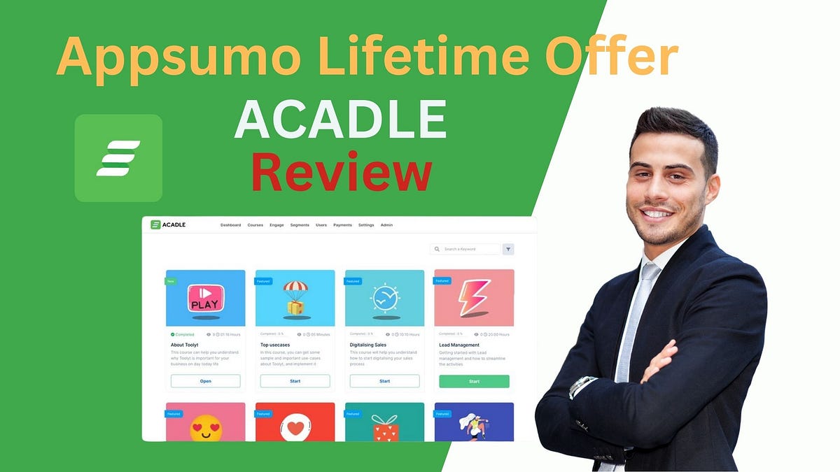 Acadle Review & Appsumo Lifetime Deal — 2024[$99] | by Sajedabegummst | Aug, 2024 | Medium