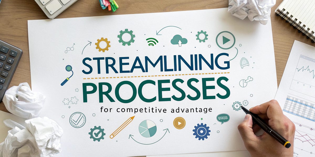 Streamlining Processes for Competitive Advantage | by Ritesh JOSHI ...