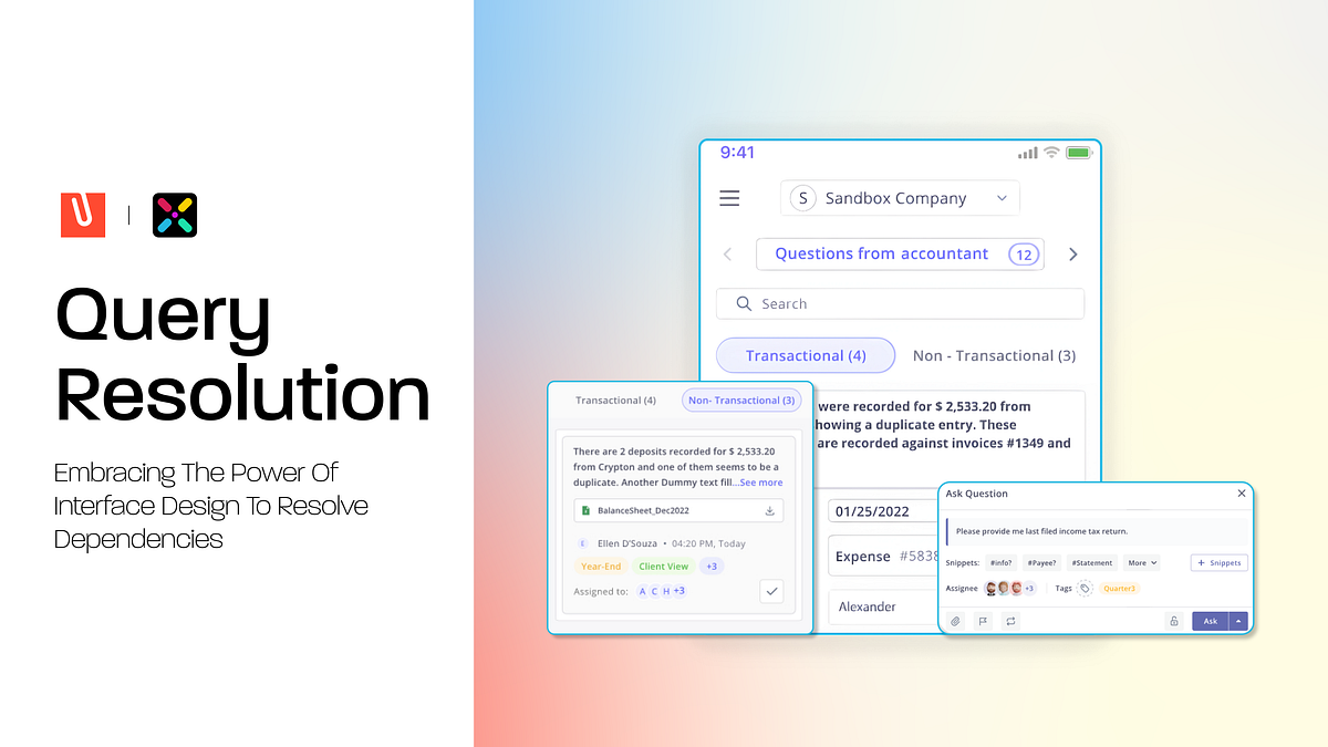 Query Resolution: Embracing the power of interface design to overcome ...