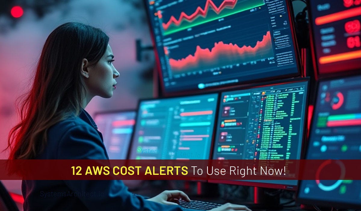 12 AWS Cost Alerts To Use Right Now | by Chris St. John | Cloud Cost ...