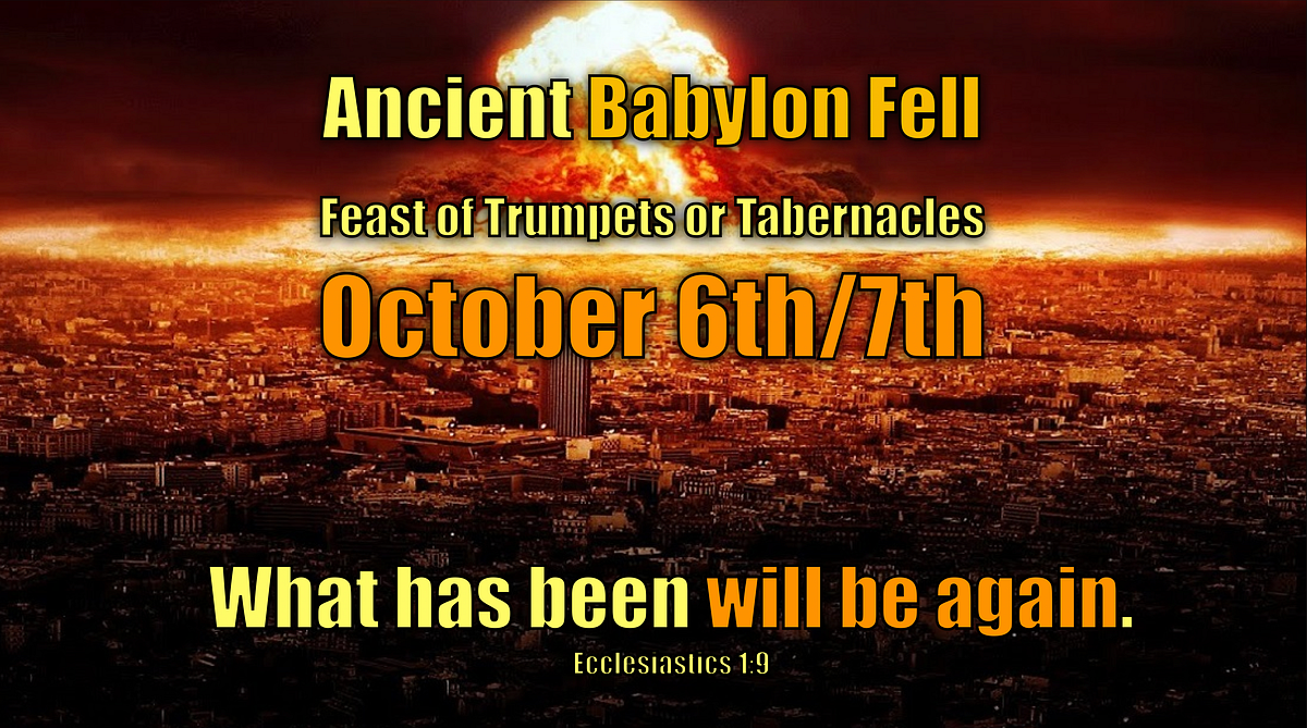 The Fall of Babylon, October 6/7th | by Daniel Larimer | Medium