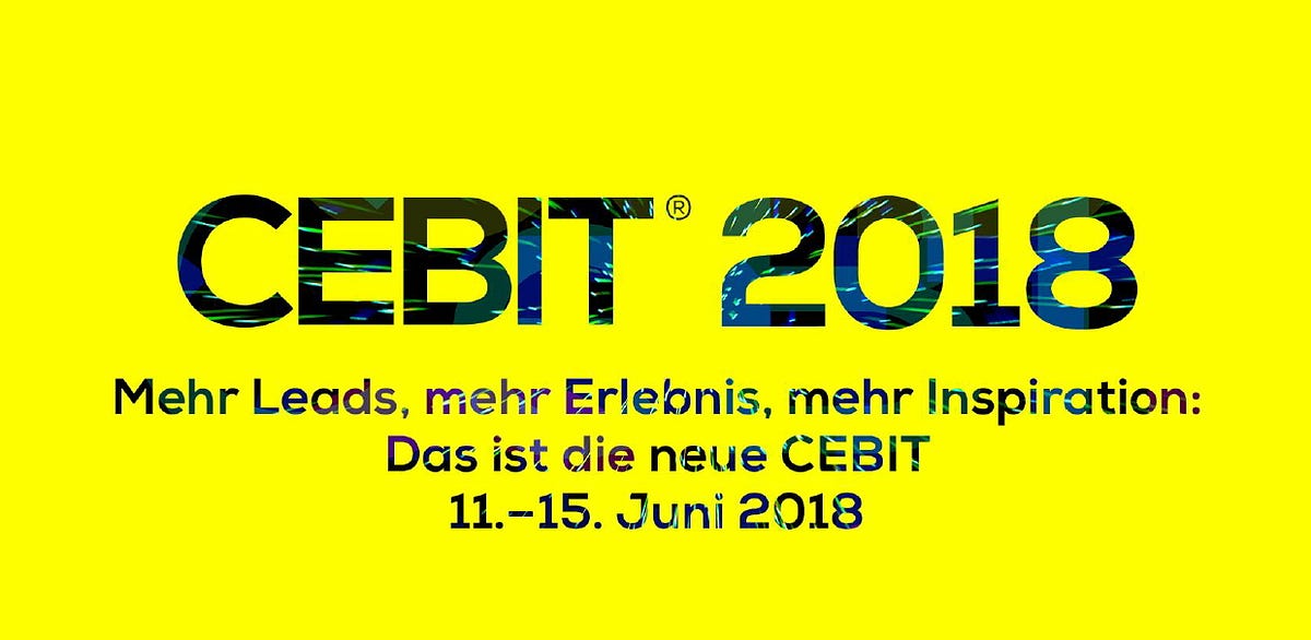 Combin to Participate in CEBIT 2018 | by Mia Meier | Combin Blog | Medium