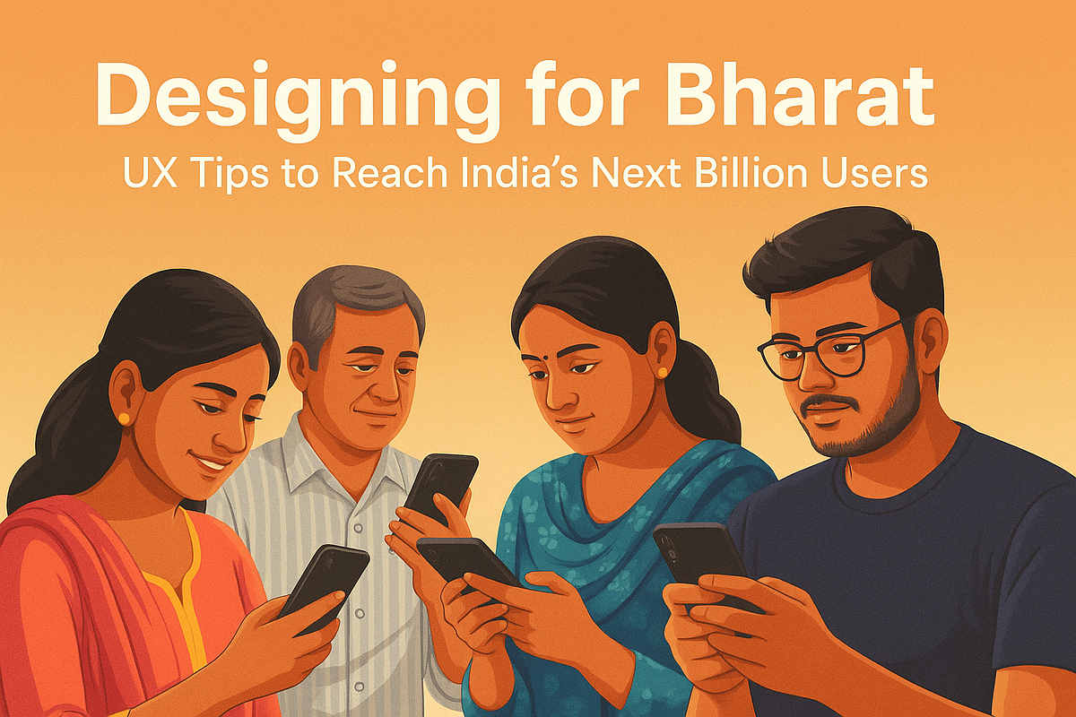 Designing for Bharat: UX Tips to Reach India’s Next Billion Users | by Ankit Gajera | Bootcamp ...
