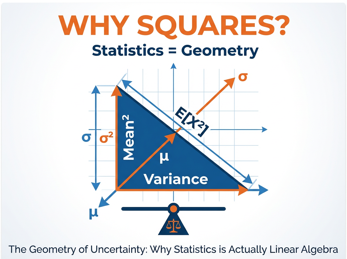 The Geometry of Uncertainty: Why Statistics is Actually Linear Algebra ...