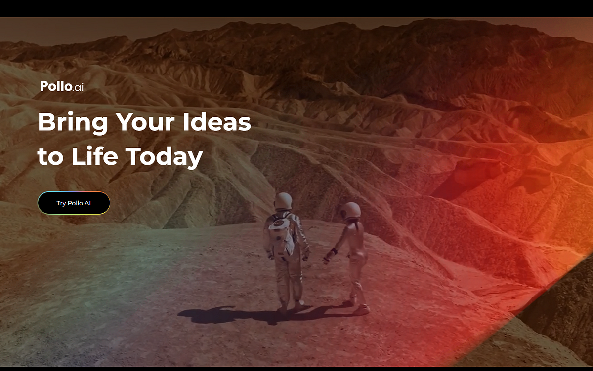 Pollo AI: Transforming Video Creation with Artificial Intelligence | by ...