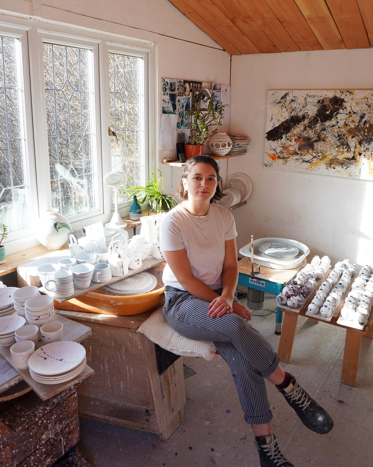 Pottery as a Mix of Clay, Monotony, and Spontaneity with Maya Hughes ...