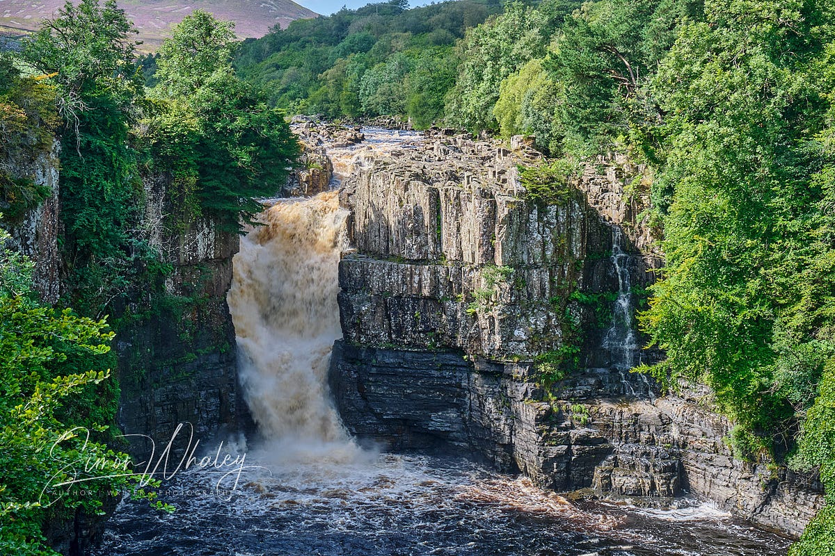 Walking Route: Bowless Visitor Centre to High Force | by Simon Whaley ...
