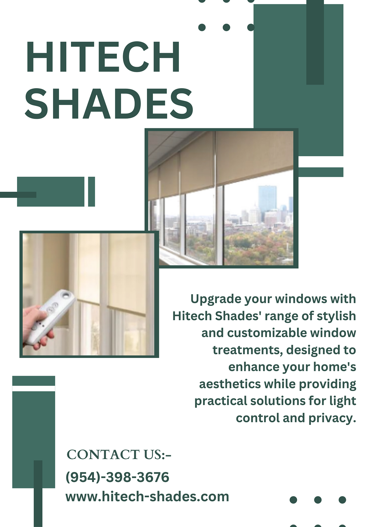 Enhance Your Home’s Value and Aesthetics with Hitech Shades’ Window ...
