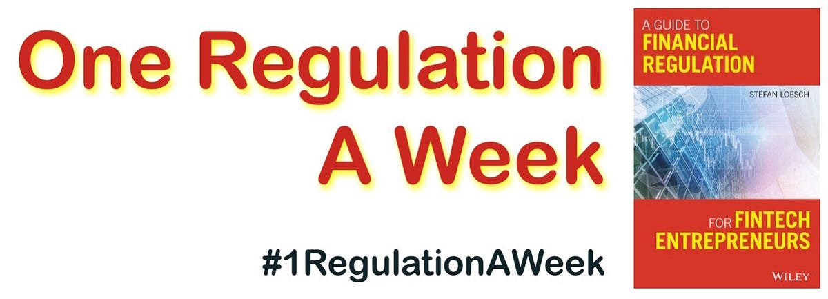 A regulation a week — AIFMD, the Alternative Investment Fund Managers ...