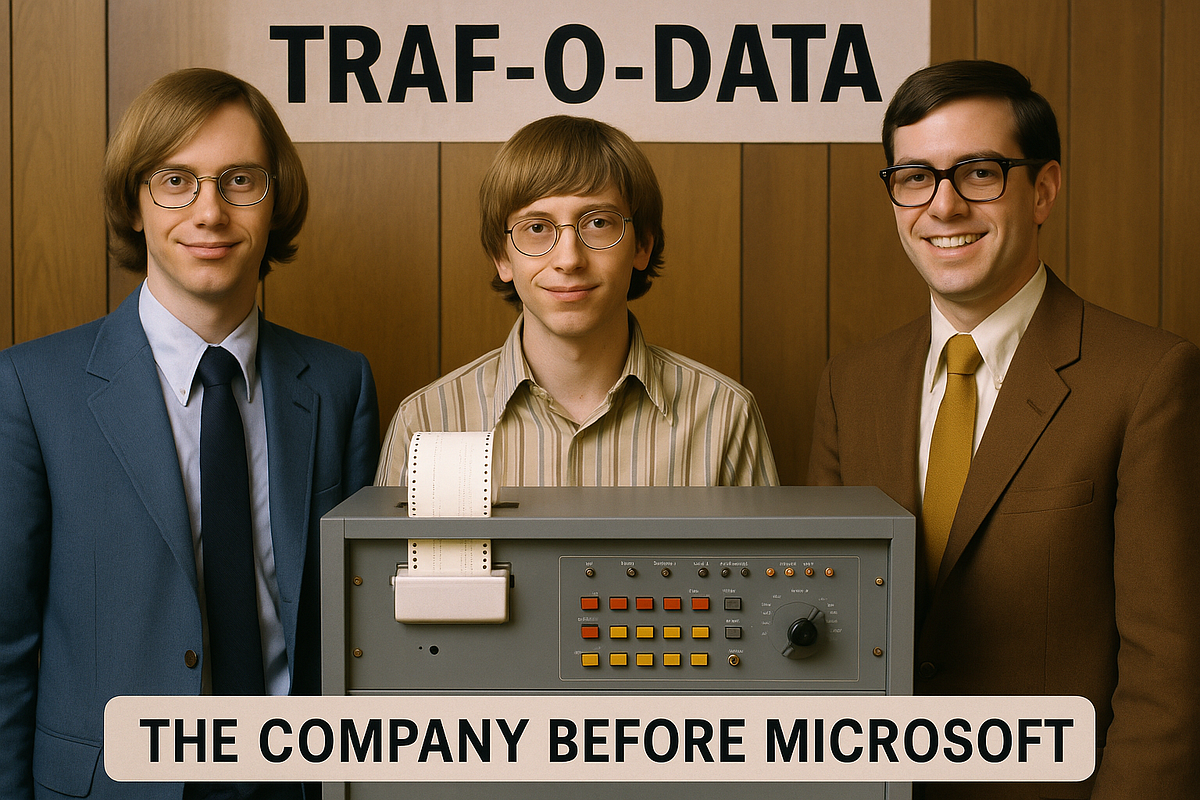 The Failure That Built Microsoft Bill Gates, Traf-O-Data, and the ...