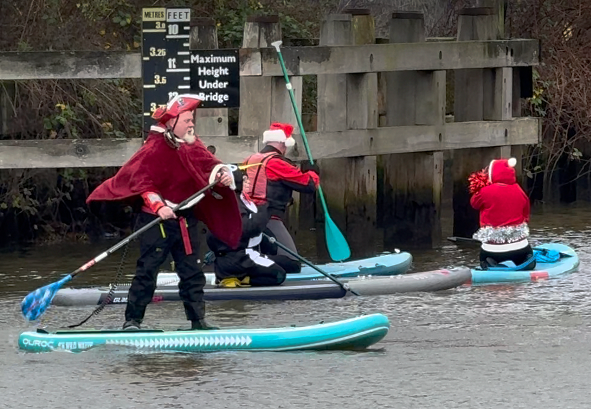 Christmas Shenanigans on the River Wensum. | by Petra Kidd | The Daily ...