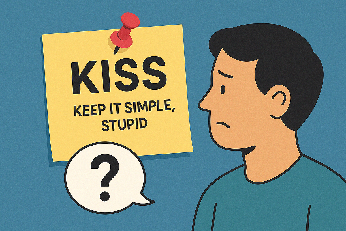️ Buzzword Breakdown #15 — “KISS (Keep It Simple, Stupid)” | by ...