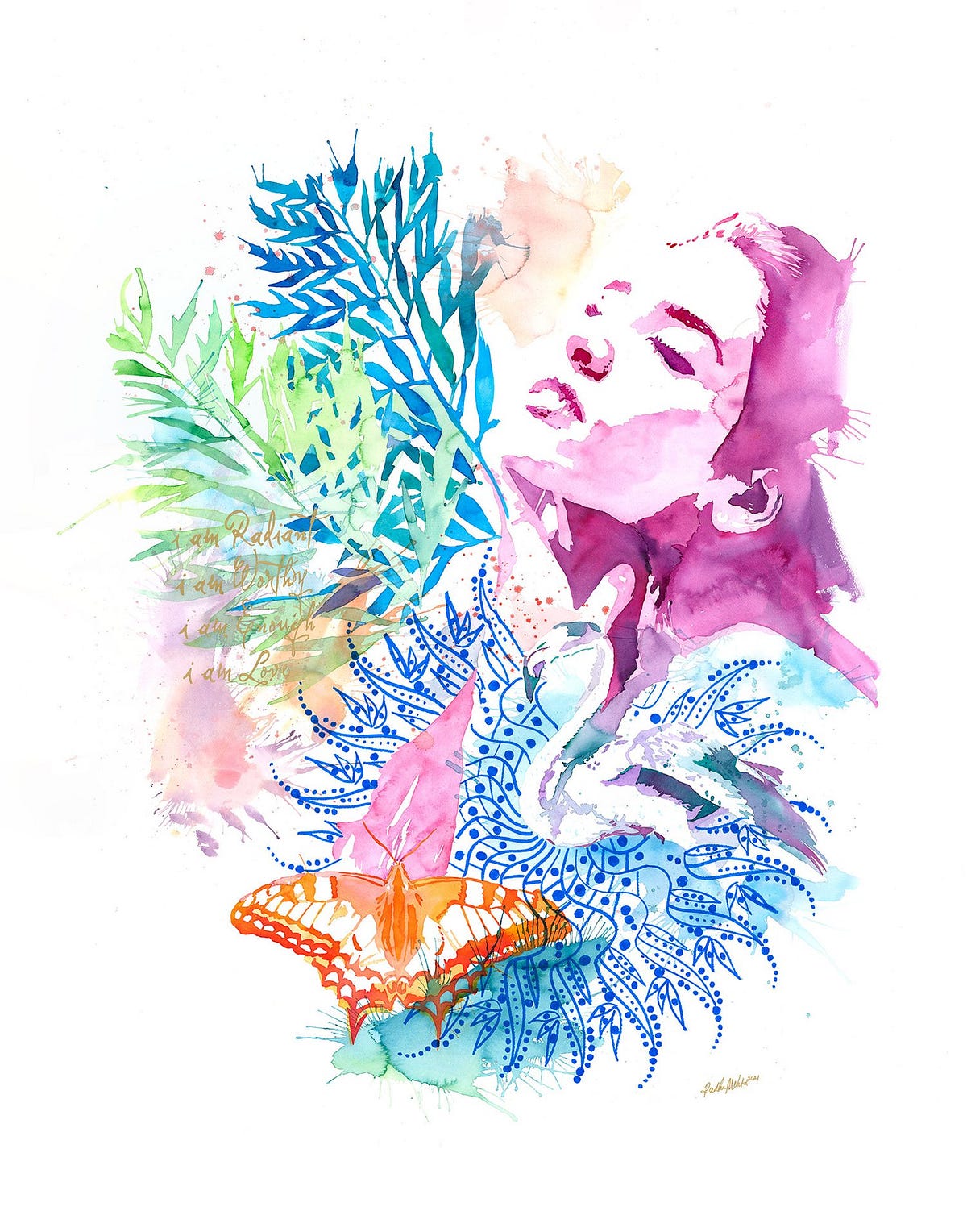Affirmation: I Am Radiant. radiant [ rey-dee-uhnt ]: adjective… | by ...