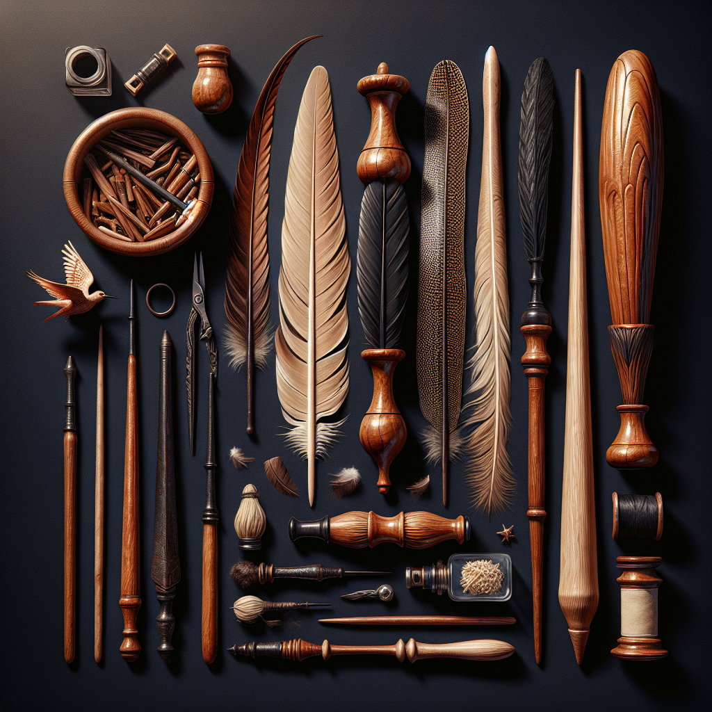 Essential Wizard Supplies: Crafting Magic Wands from Sacred Woods | by ...