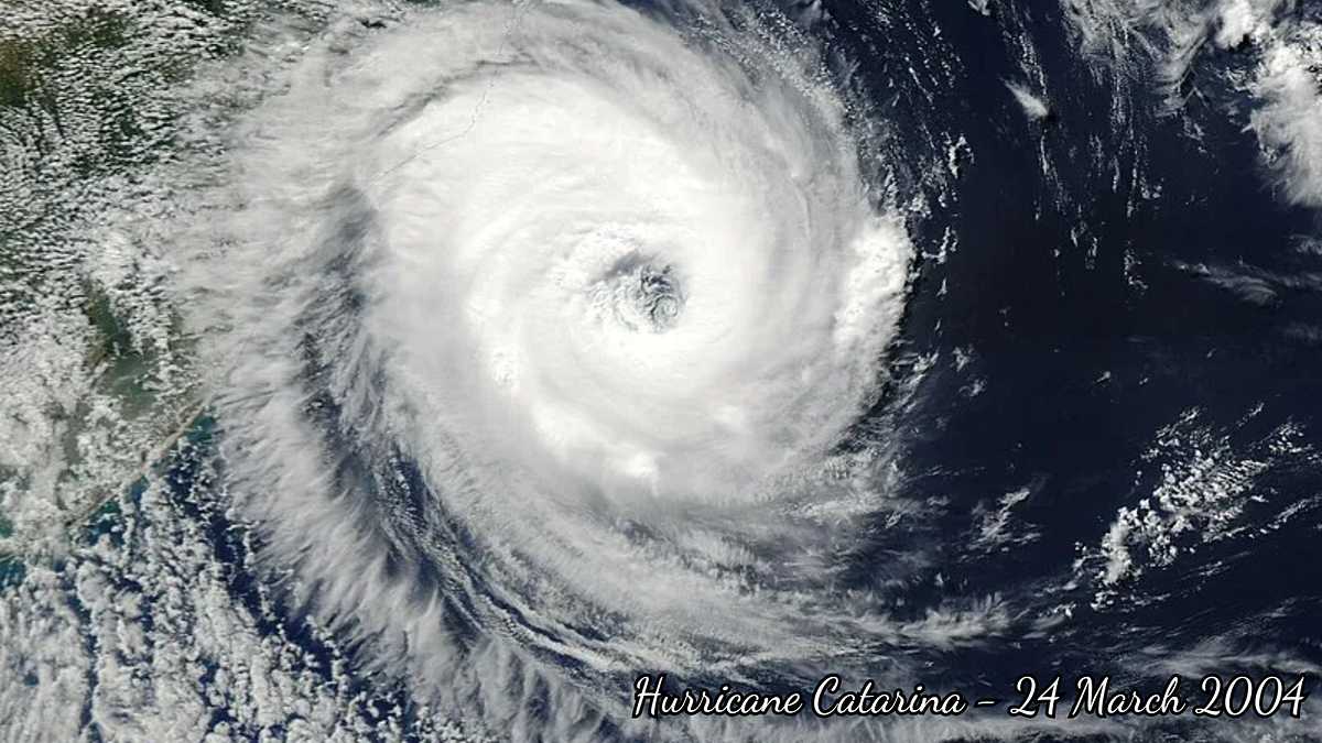 2004 — Hurricane Catarina. The Most Extraordinary Hurricane. | by ...