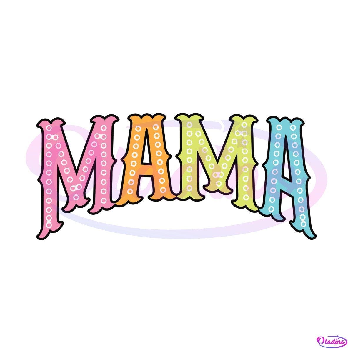 Retro Mama Bright Doodles SVG - Wanda Ruis - Medium