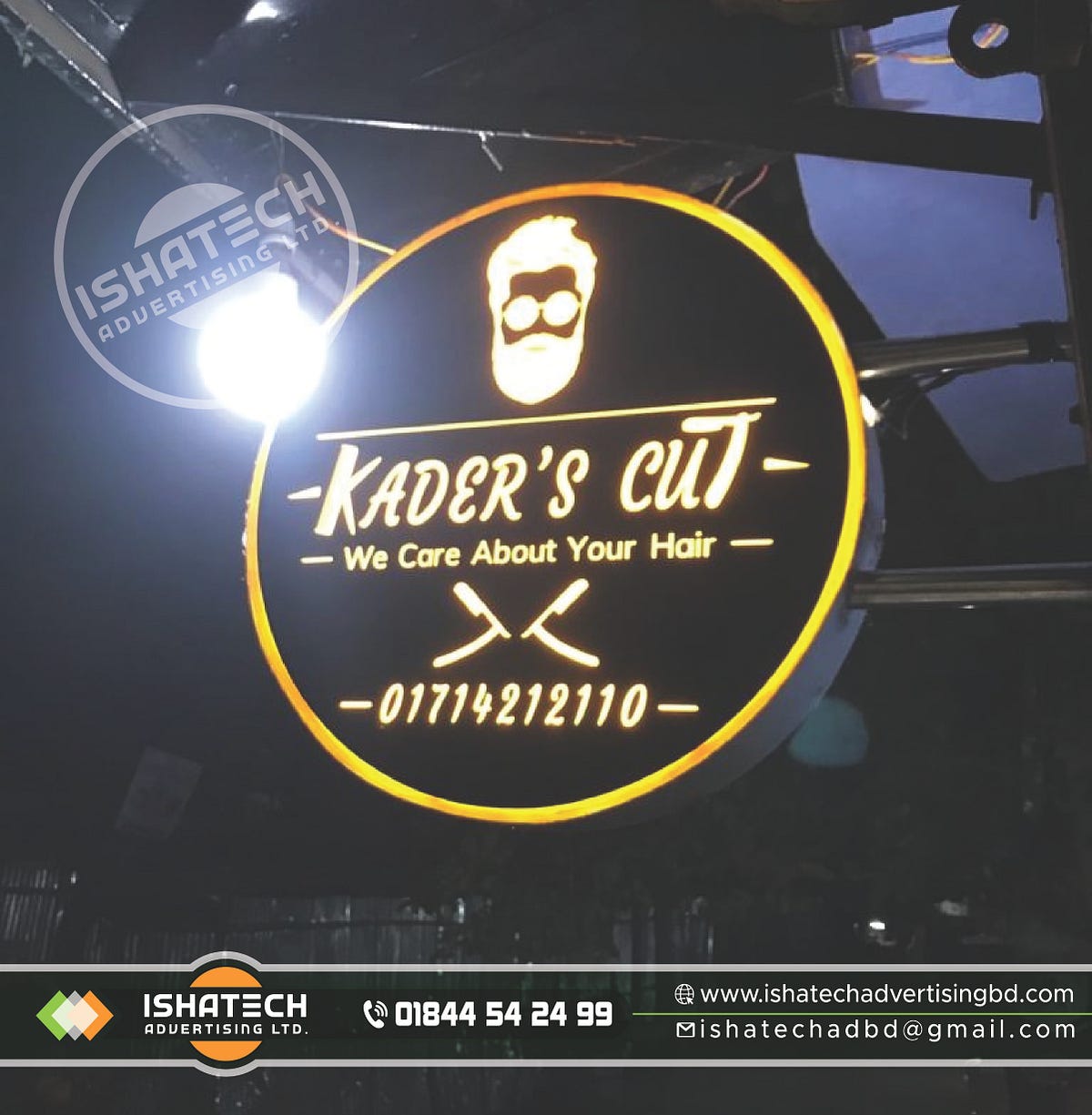 Bell Sign Board Round Sign Board & Road Side Stand Board for Outdoor ...