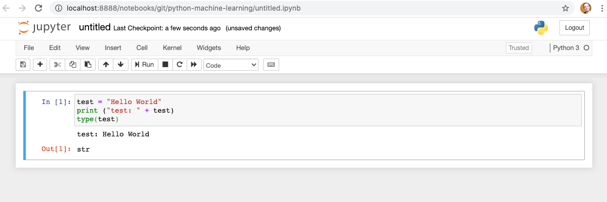 Anaconda Jupyter Notebook. To create a hello-world as follows: | by Mau ...