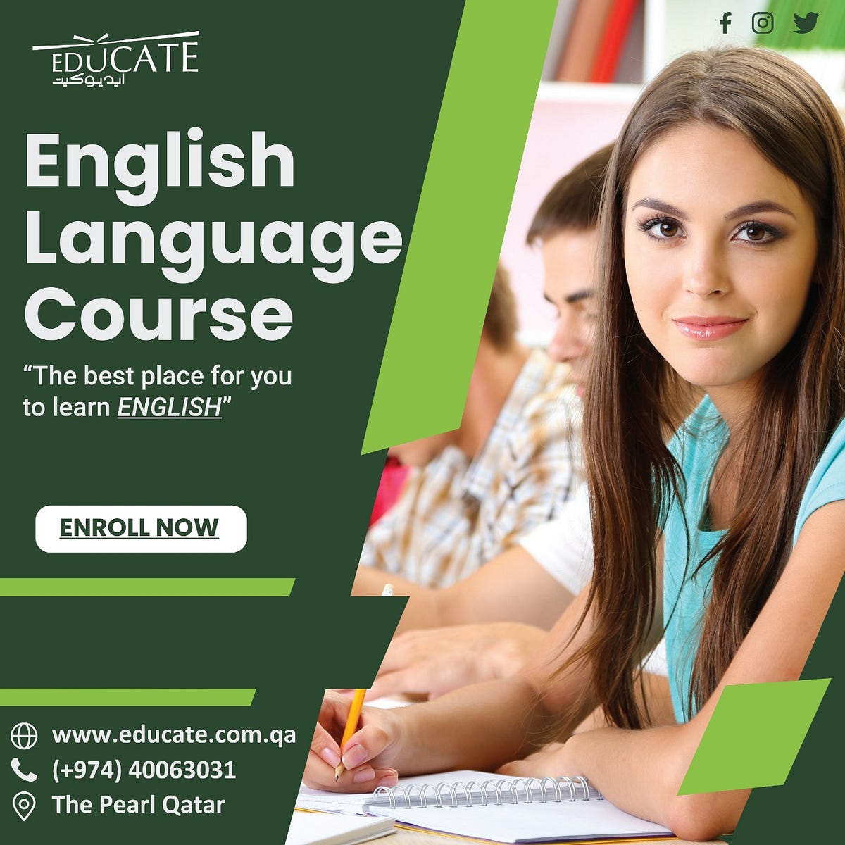 lish English Language Course in Doha, Qatar-Educateqa - Educate qatar ...