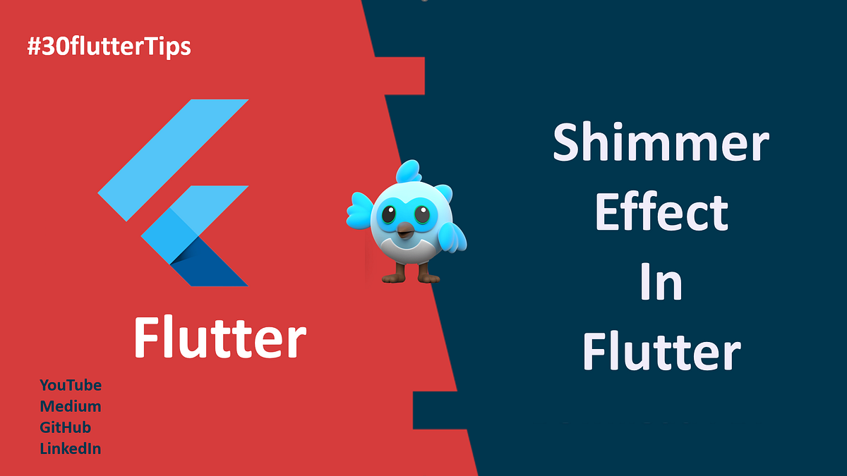 30 Flutter Tips| FT24: Shimmer Effect In Flutter | by Lakshydeep Vikram | Go With Flutter | Medium