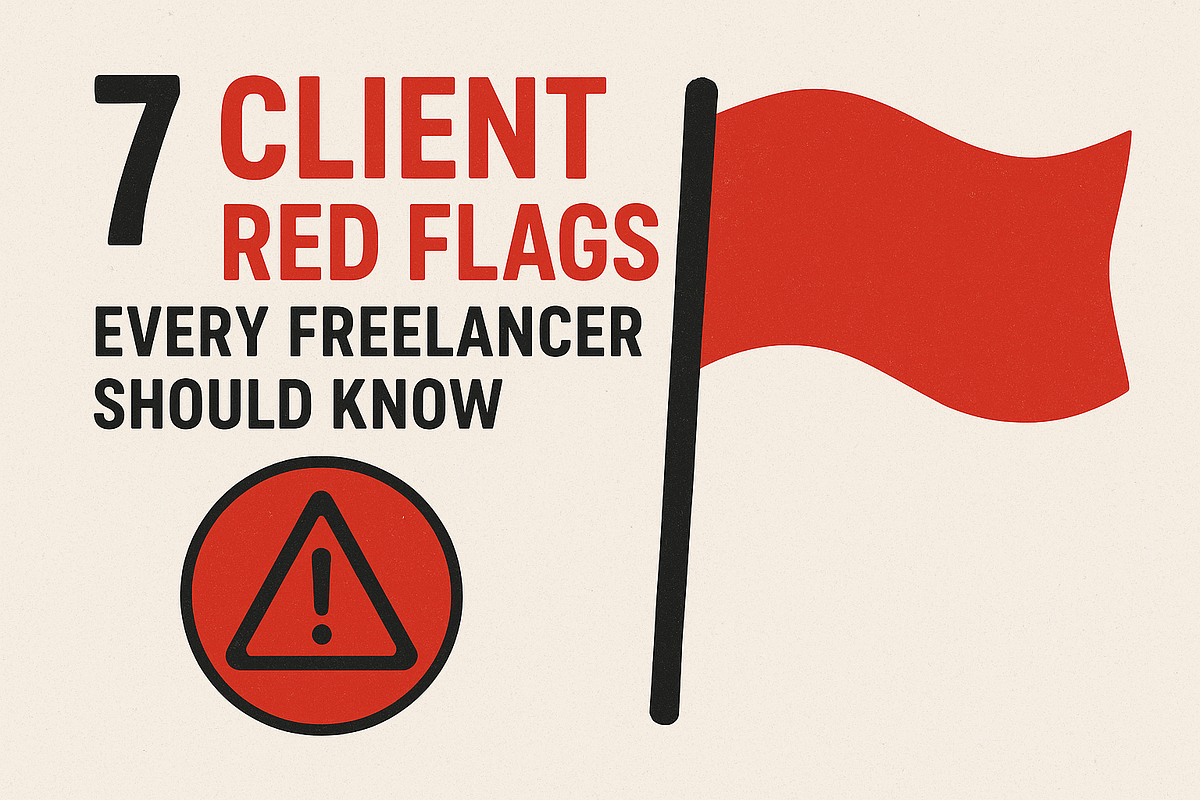 The 7 Client Red Flags Every Freelancer Should Know | by Muhammad ...