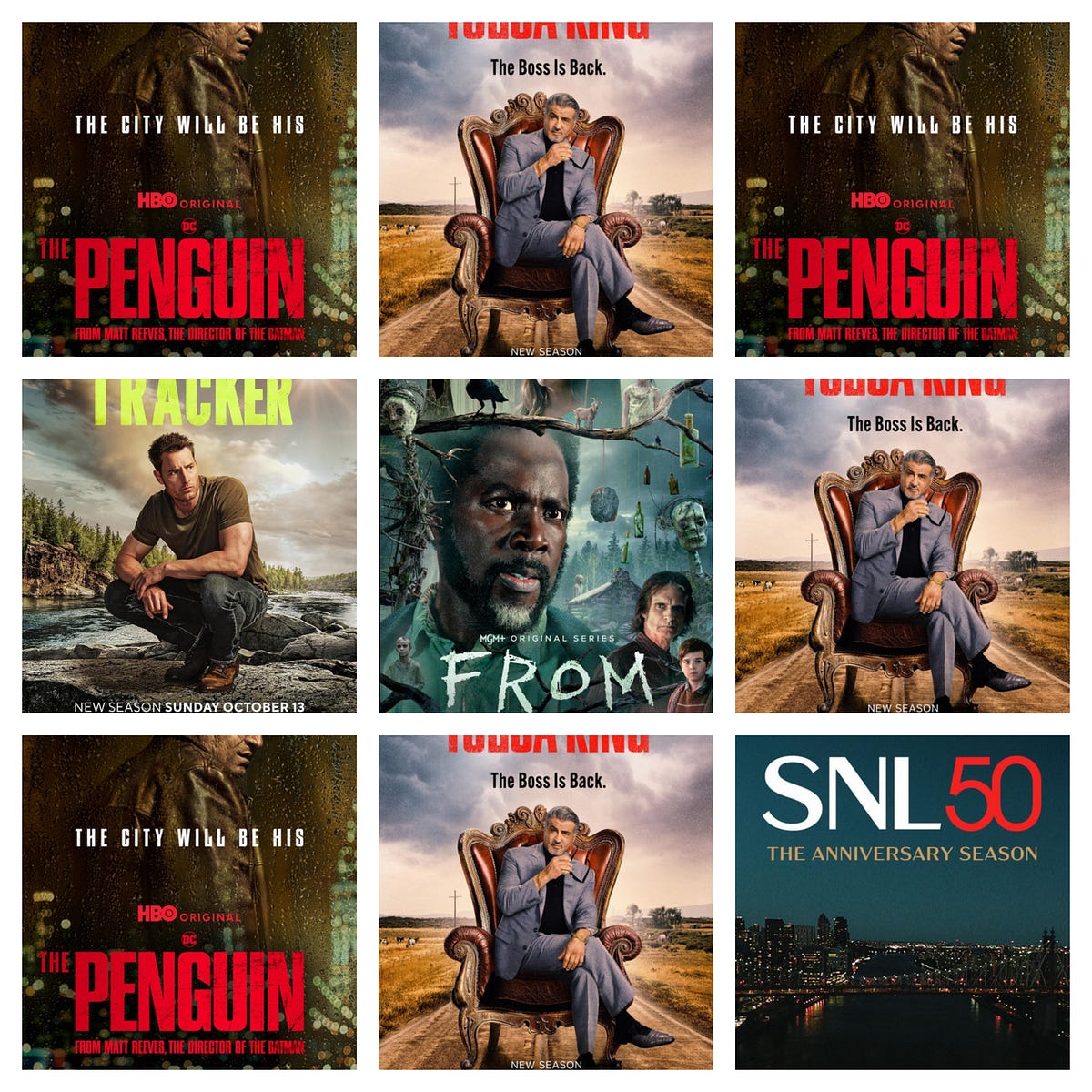 Top 10 TV Shows for October 15, 2024 - Sam’s TV Twitter Reviews - Medium