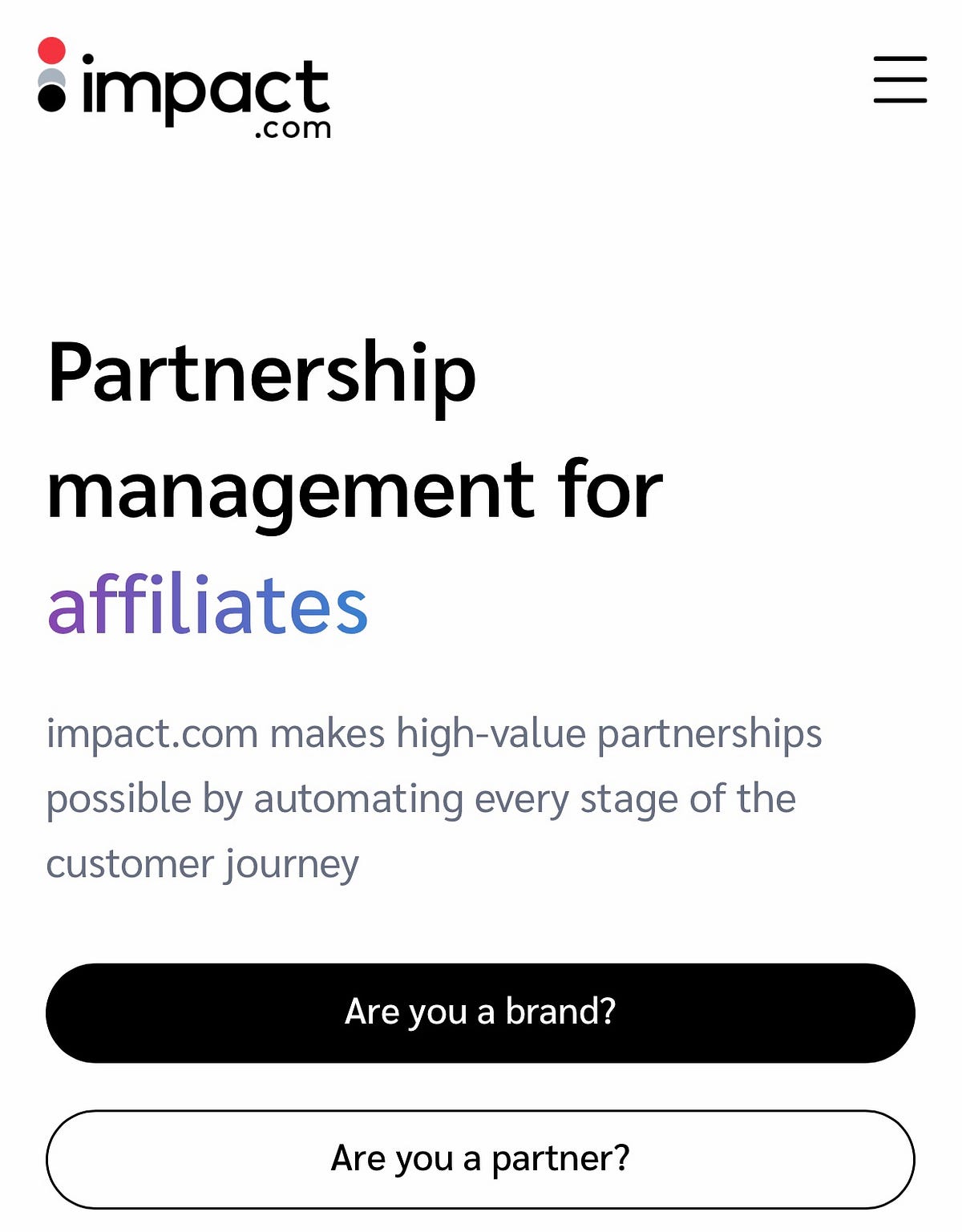 IMPACT AFFILIATE MARKETING PLATFORM | by Macsmark Digital | Medium