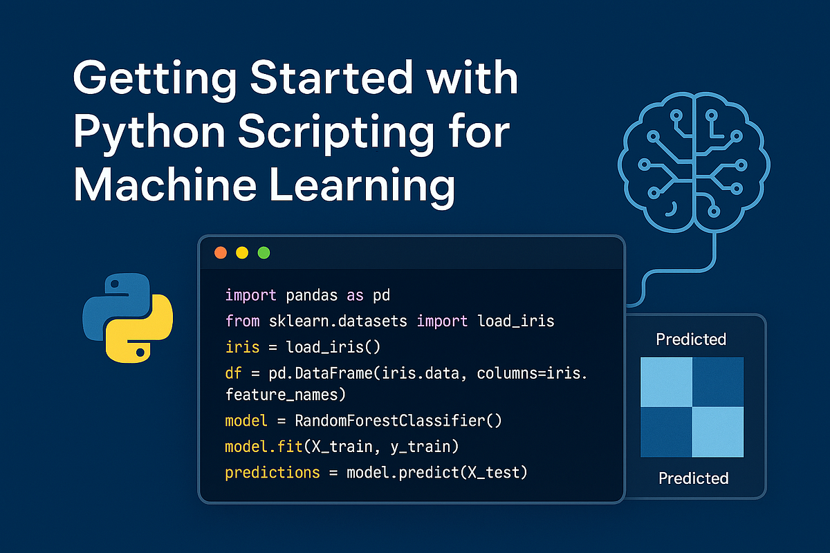 Getting Started with Python Scripting for Machine Learning | by Jovis ...