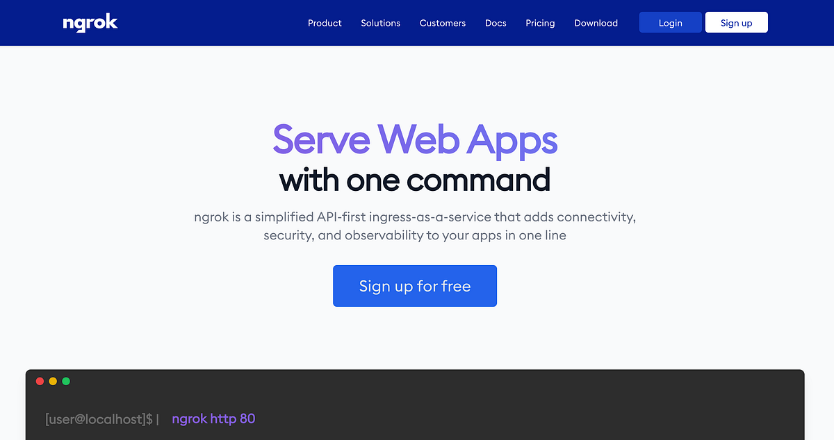 沒有Public IP也能架站(1) — ngrok - 周詳程式筆記 - Medium