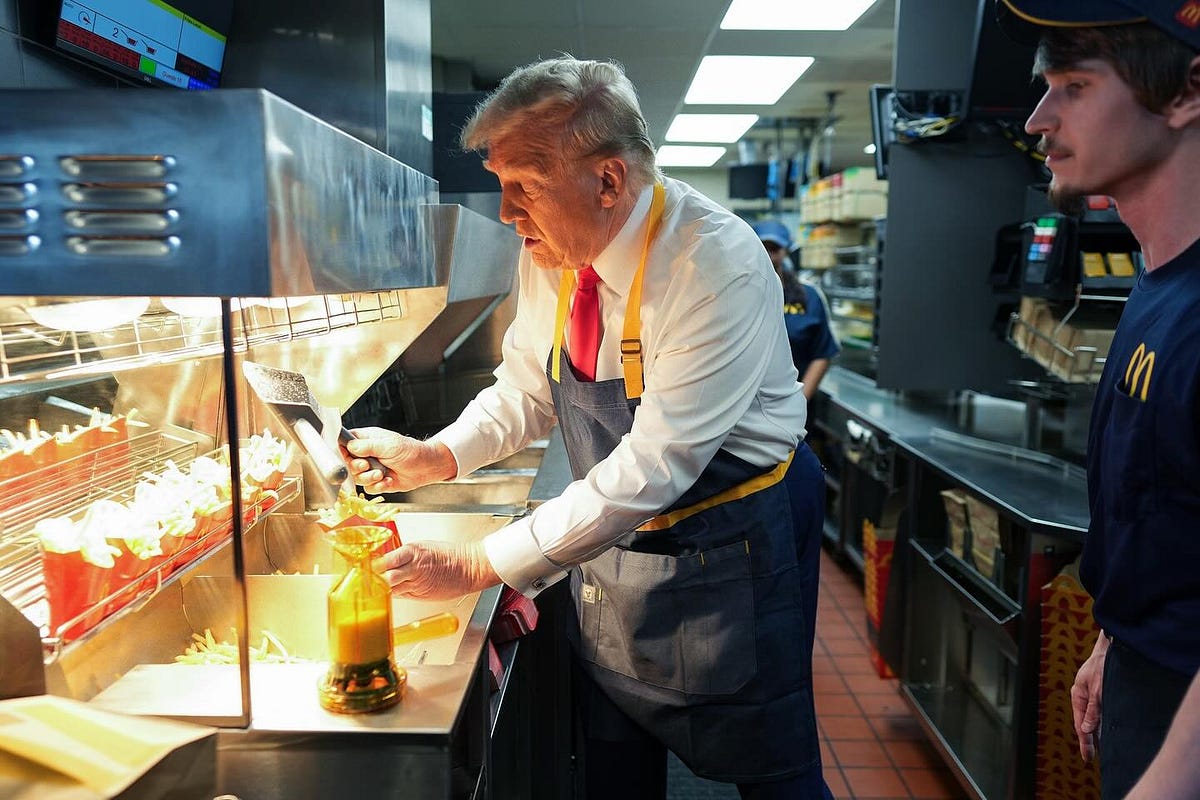 McTrump. Political performance art works | by Mookie Spitz | Medium