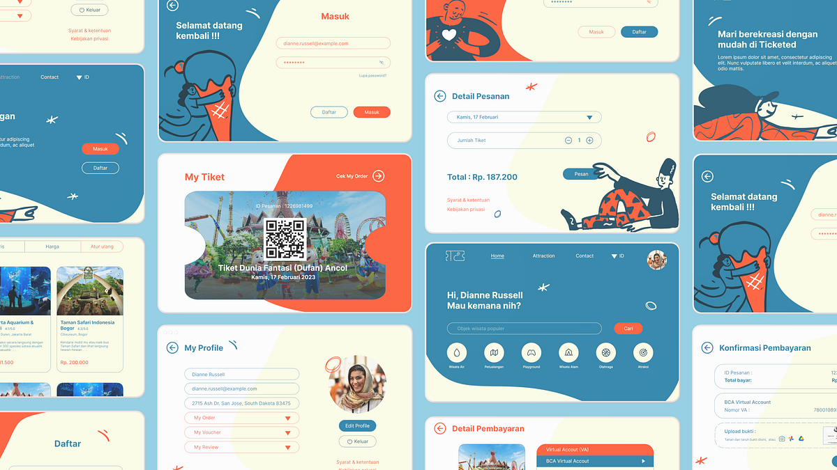 Ticketed : Attraction Ticket Website App • UIX Case Study | by SF ...