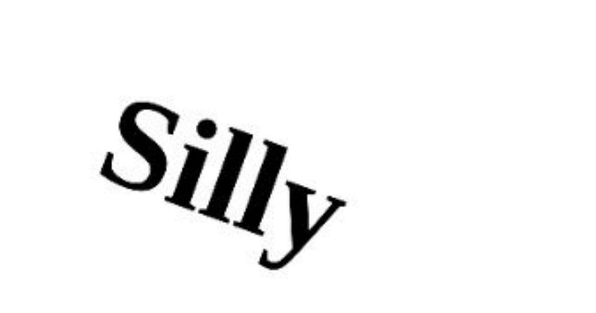 Nothing silly here.. Here’s something silly. Probably silly… | by ...