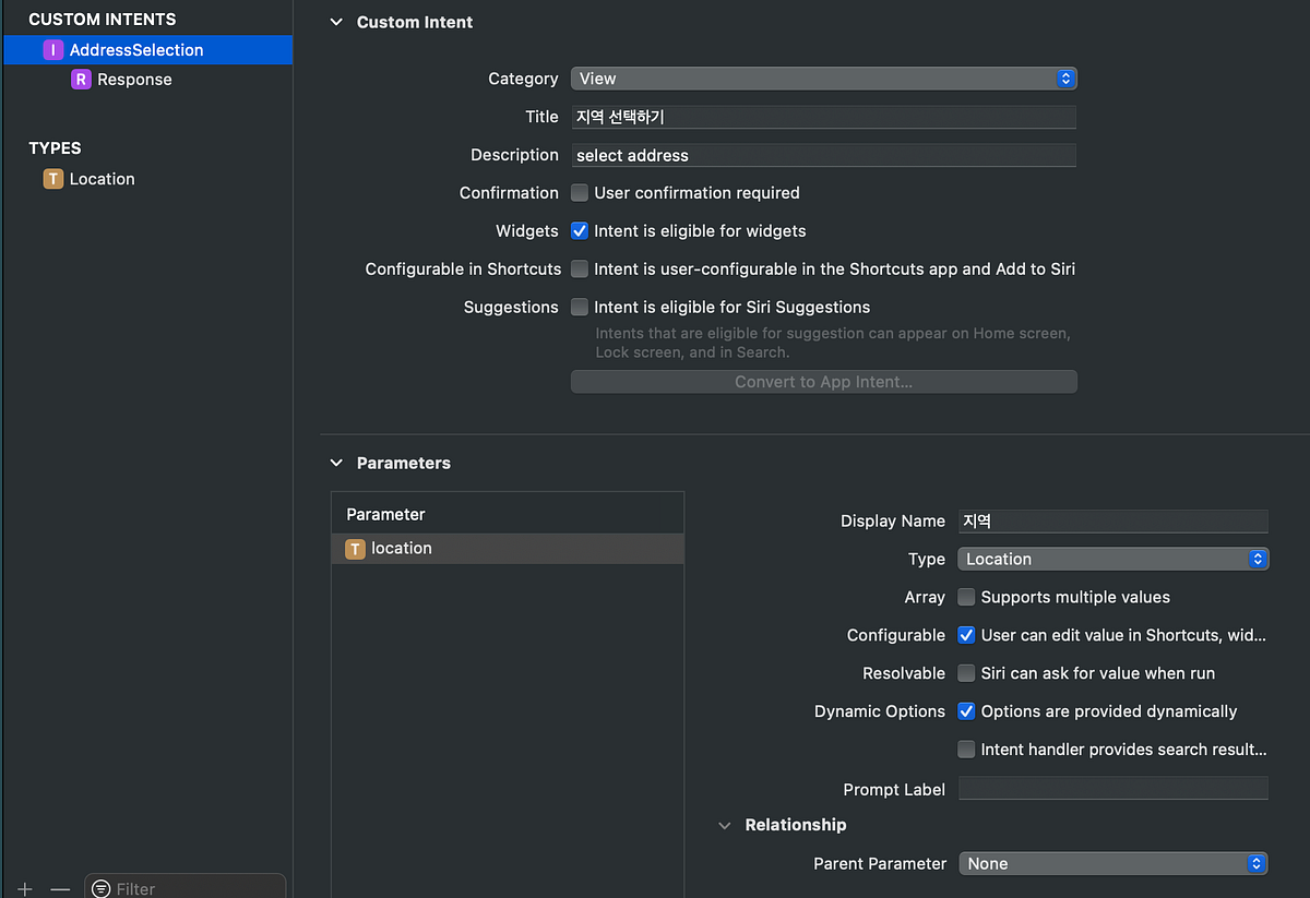 [WidgetKit] 프로젝트에 위젯 적용하기 2 — Configurable Widget 만들기 | by Miya | Medium